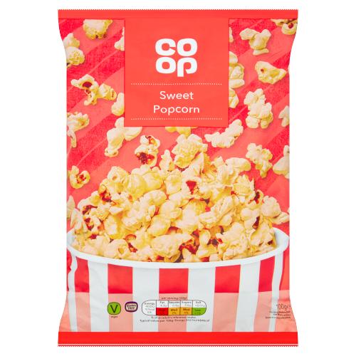 Co Op Sweet Popcorn 90g – Mullaco Online