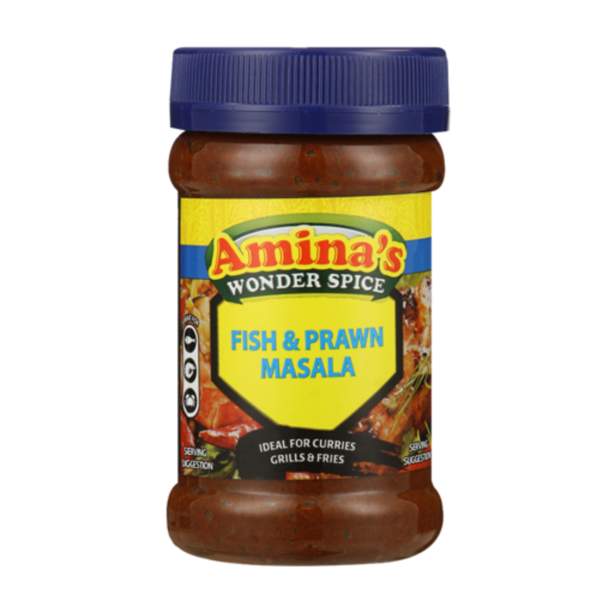 Amina’s Fish & Prawn Masala 325g – Mullaco Online
