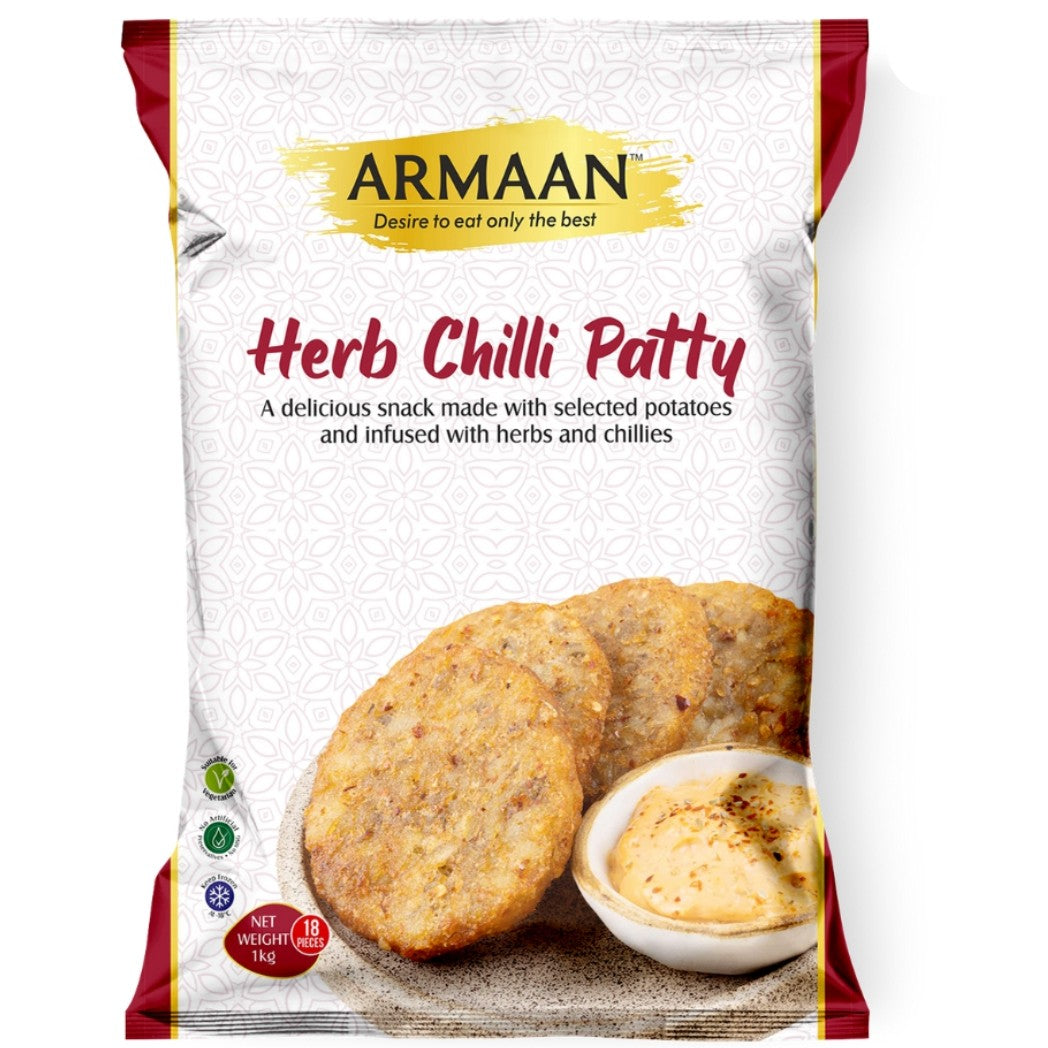 Armaan Herb Chilli Patty 15pcs 800g – Mullaco Online