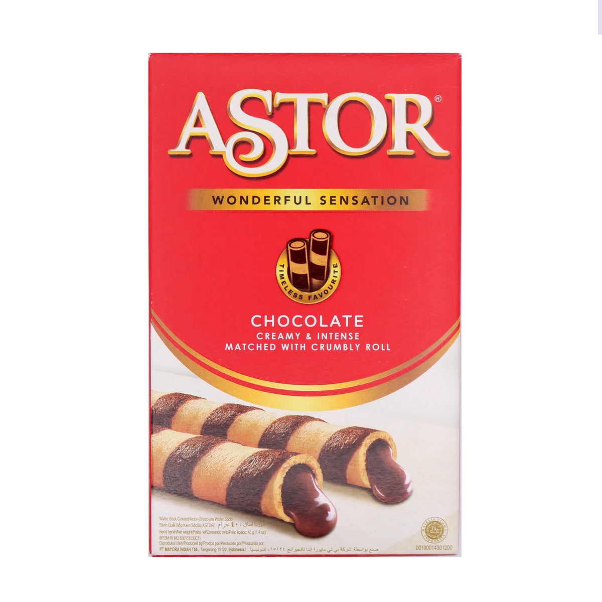 Astor Chocolate Wafer Roll 40g – Mullaco Online