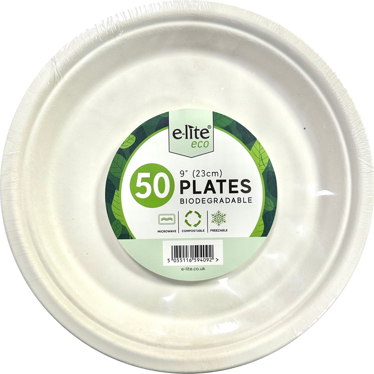 Elite Fibre Plates 9” 50pk – Mullaco Online