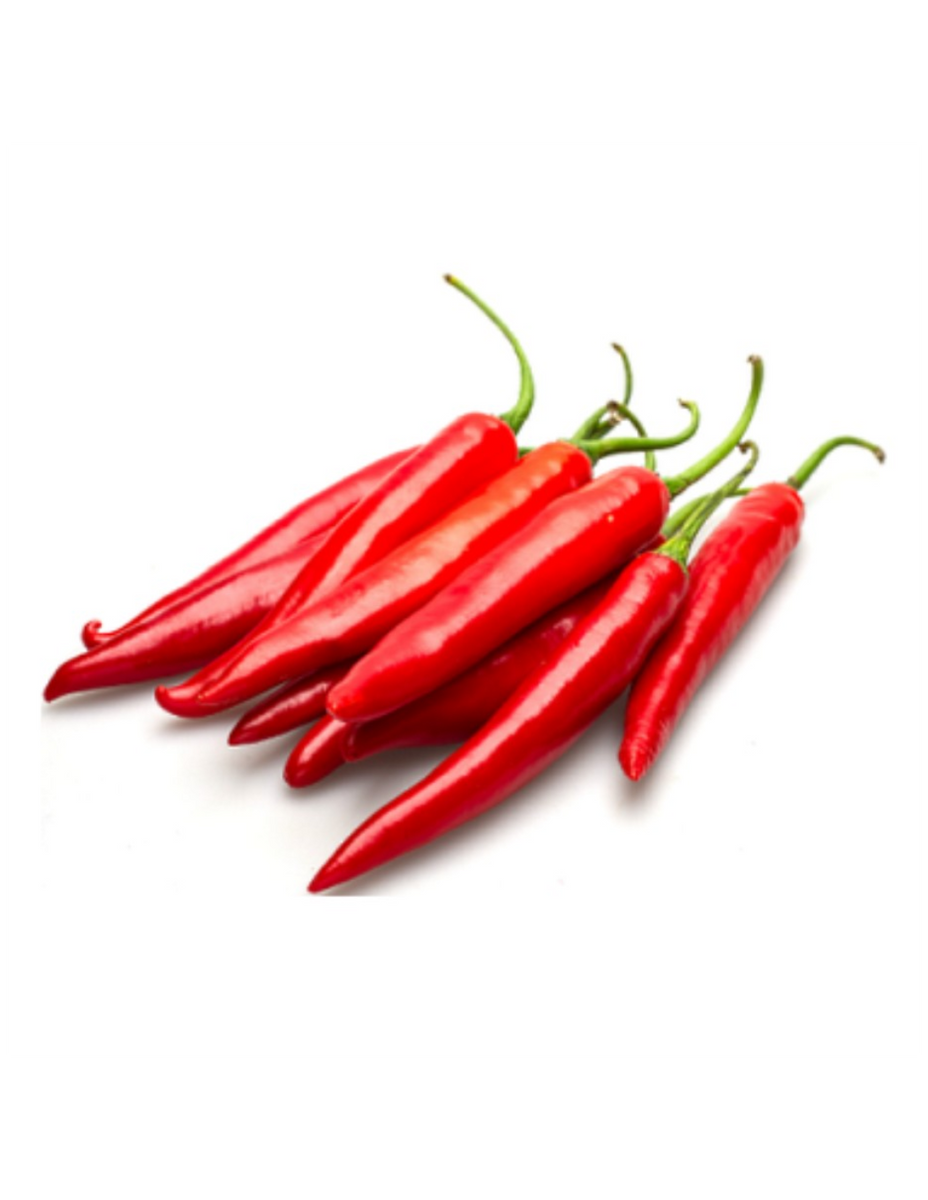 Fresh Long Red Chilli 500g – Mullaco Online