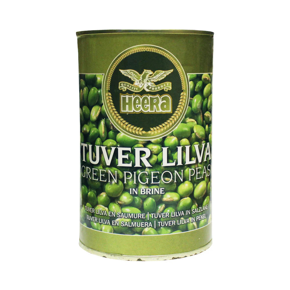 Heera Tuver Lilva Green Pigeon Peas In Brine 400g – Mullaco Online
