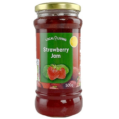 Local Living Strawberry Jam 500g – Mullaco Online