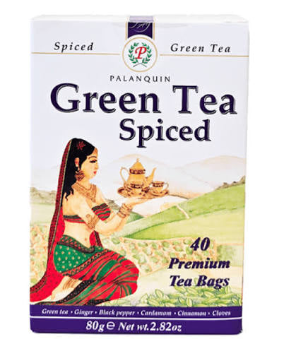 Palanquin Green Tea Spiced 40 bags – Mullaco Online