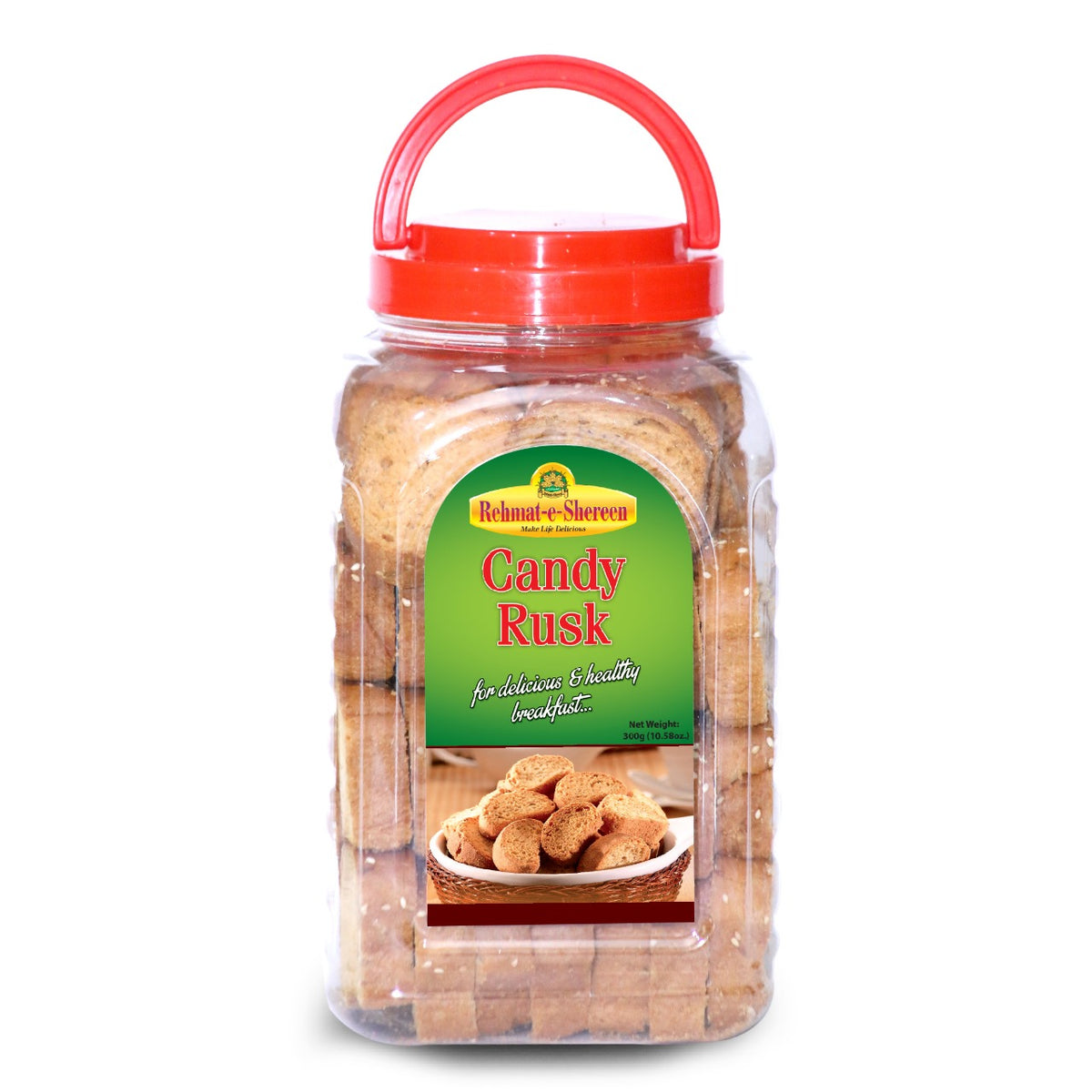 Rehmat-e-Shereen Candy Rusk 300g – Mullaco Online