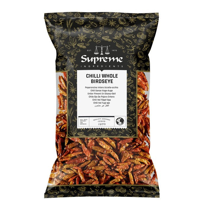 Supreme Bird's Eye Chilli Whole 75g – Mullaco Online
