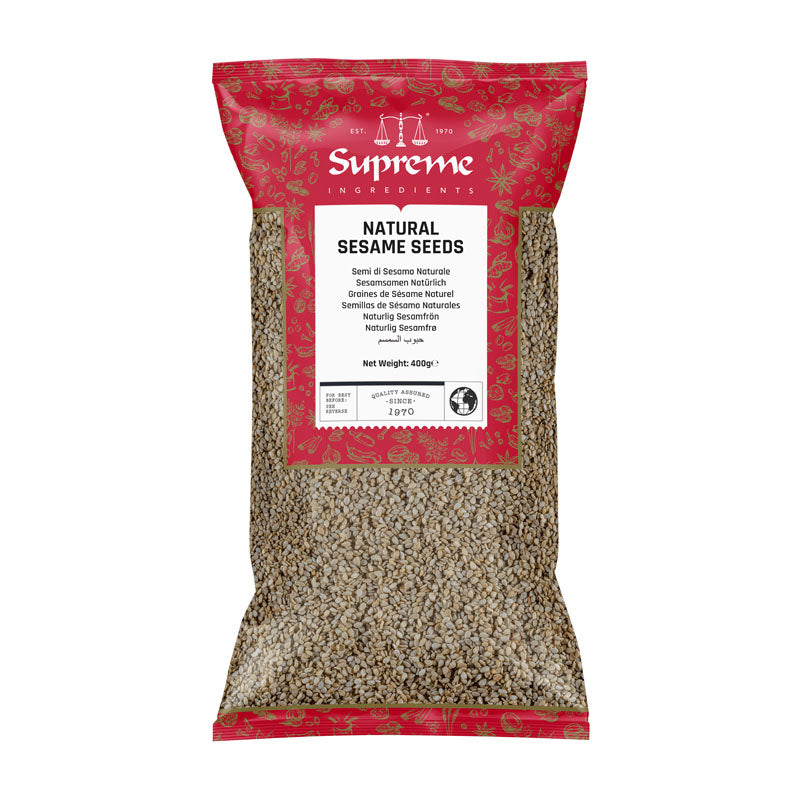 Supreme Sesame Seeds Natural 400g – Mullaco Online
