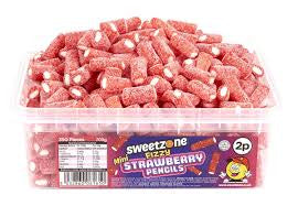 Sweetzone Fizzy Strawberry Pencils Mini 700g – Mullaco Online