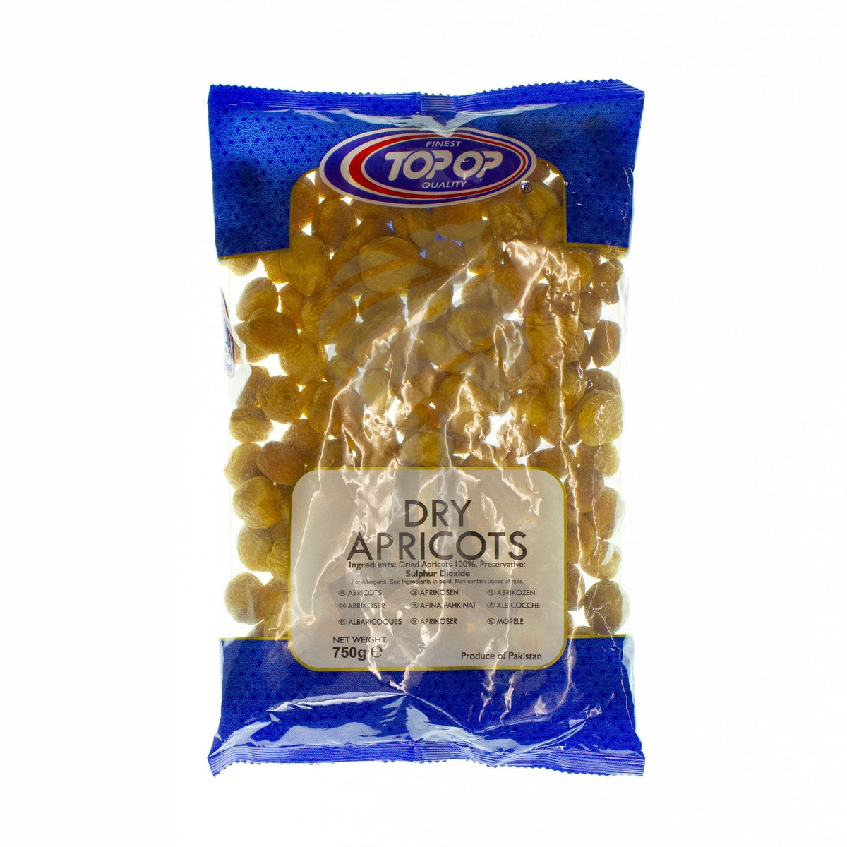 TOP OP Dry Apricots 750g – Mullaco Online