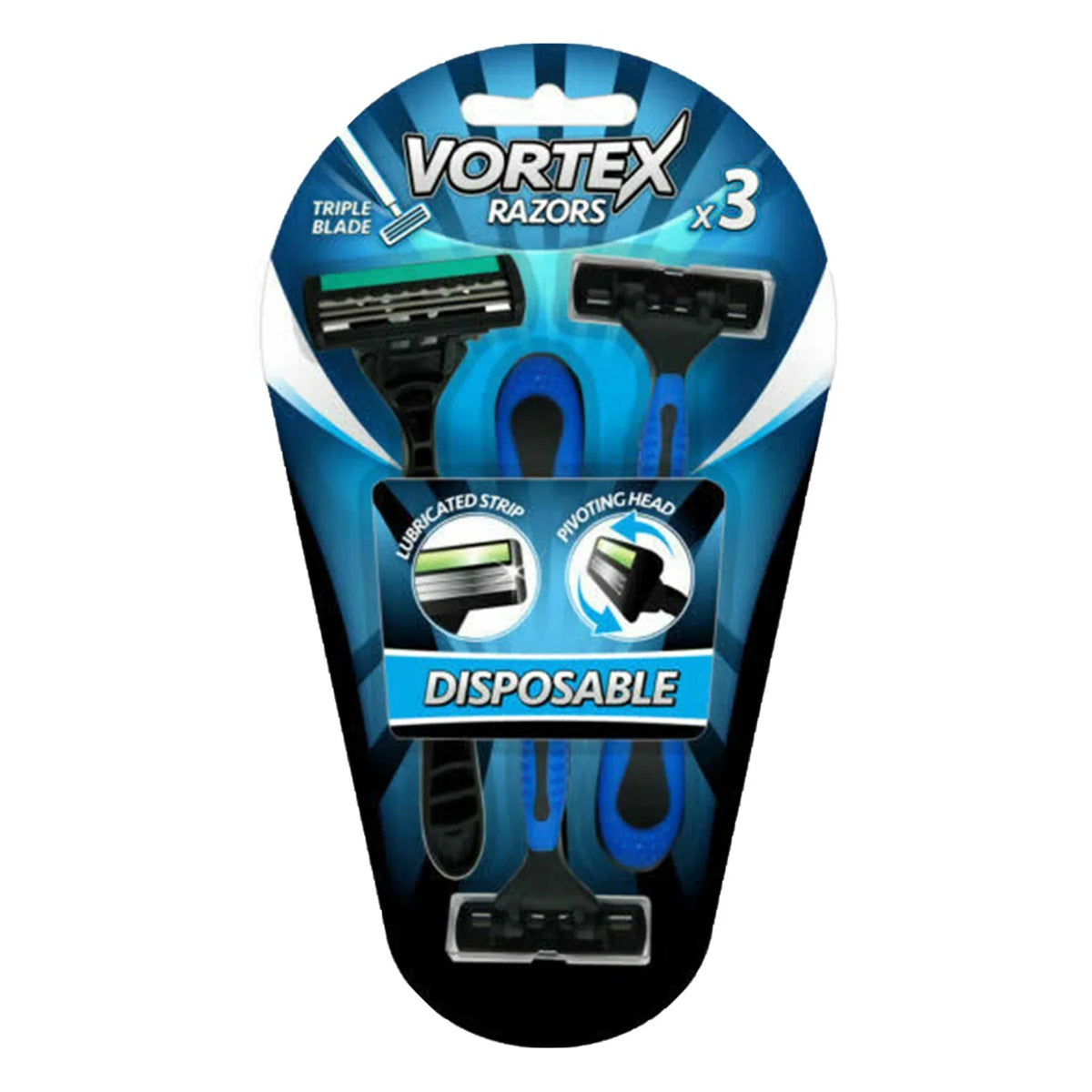 Vortex Razors Disposable 3pk – Mullaco Online