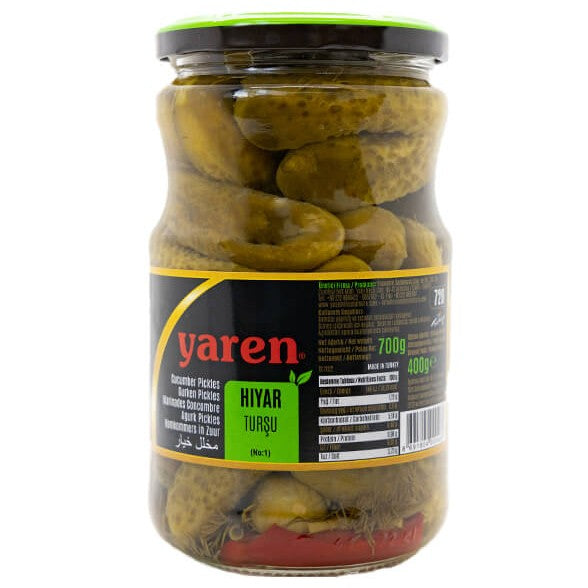 Yaren Cucmber Pickles (Hiyar Tursu) 360g – Mullaco Online