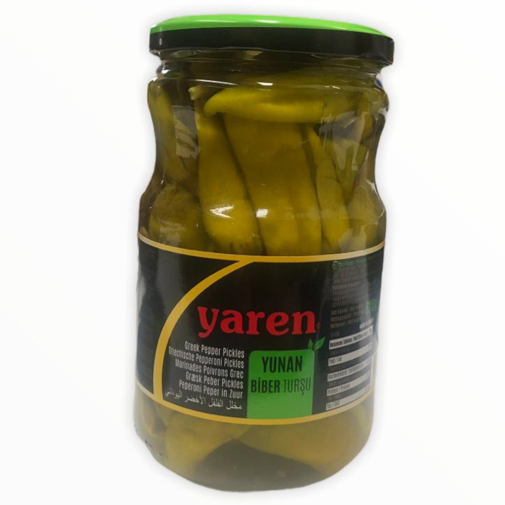 Yaren Greek Pepper Pickles (Yunan Biber Tursu) 350g – Mullaco Online