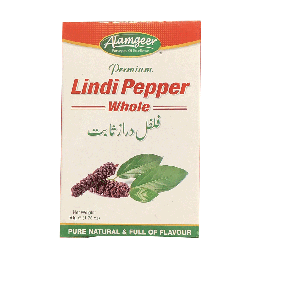 Alamgeer Lindi Pepper Whole, 50g – Mullaco Online