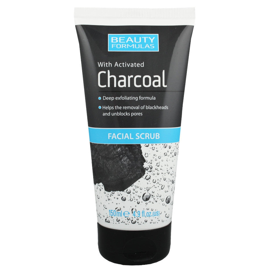 Beauty Formulas Charcoal Facial Scrub 150ml – Mullaco Online