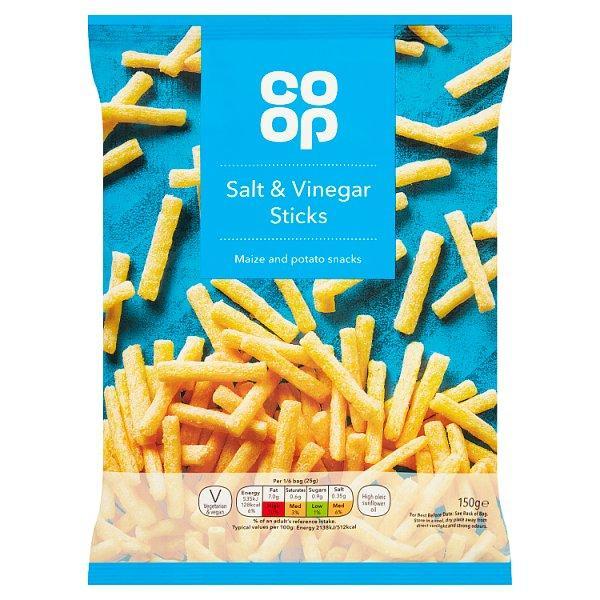 CO OP Salt & Vinegar Sticks 150g – Mullaco Online