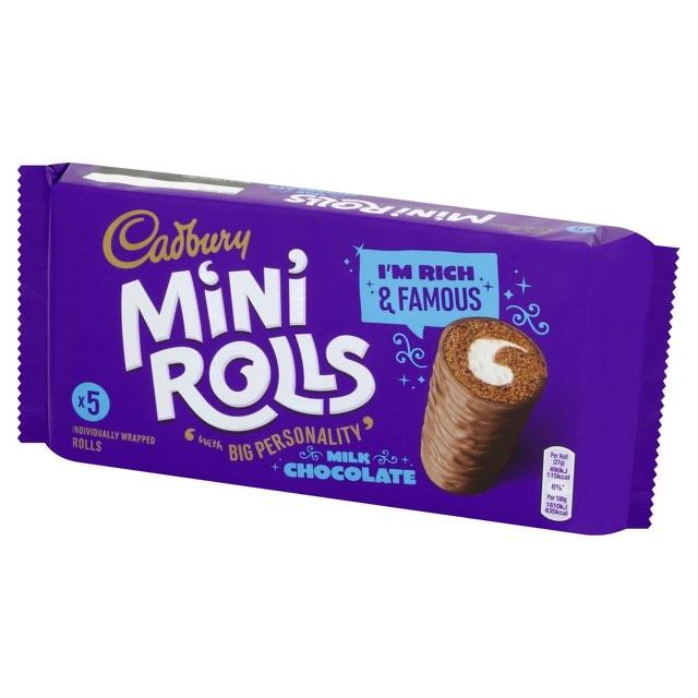 Cadbury Mini Rolls Milk Chocolate, 5pk – Mullaco Online