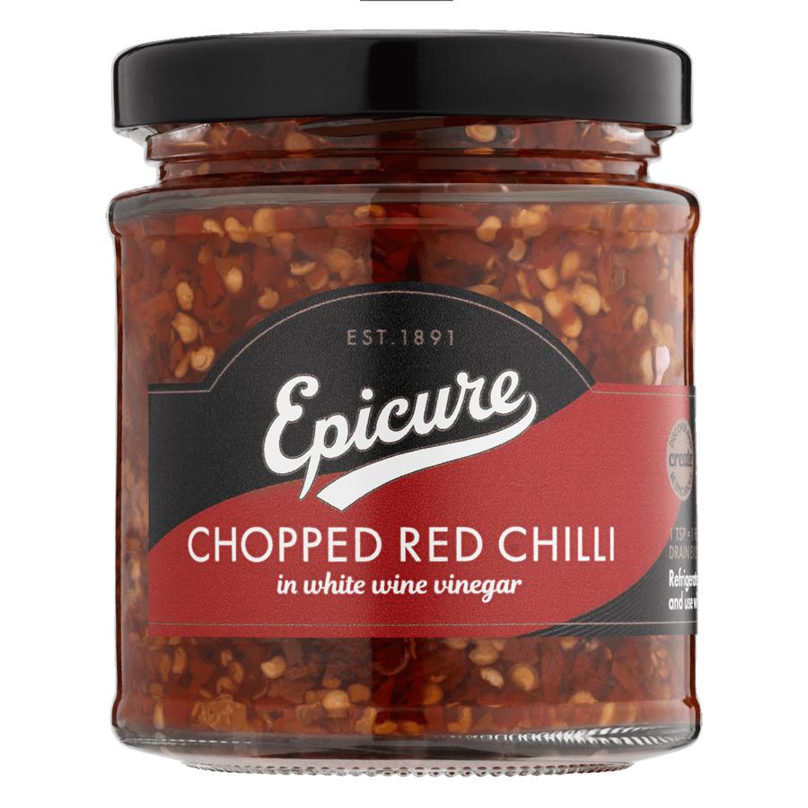 Epicure Chopped Red Chilli 180g – Mullaco Online