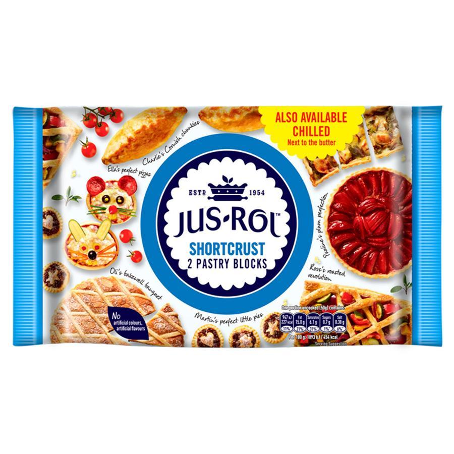 Jus-Rol Shortcrust Pastry Block 500g – Mullaco Online