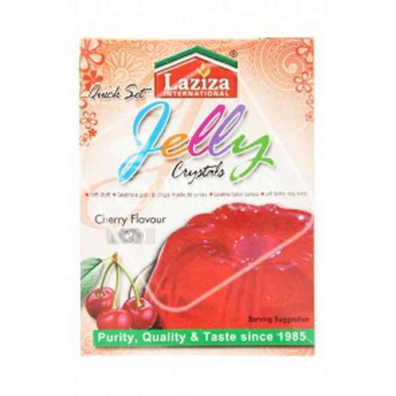 Laziza Quick Set Jelly Crystals Cherry 85g, Mullaco Online