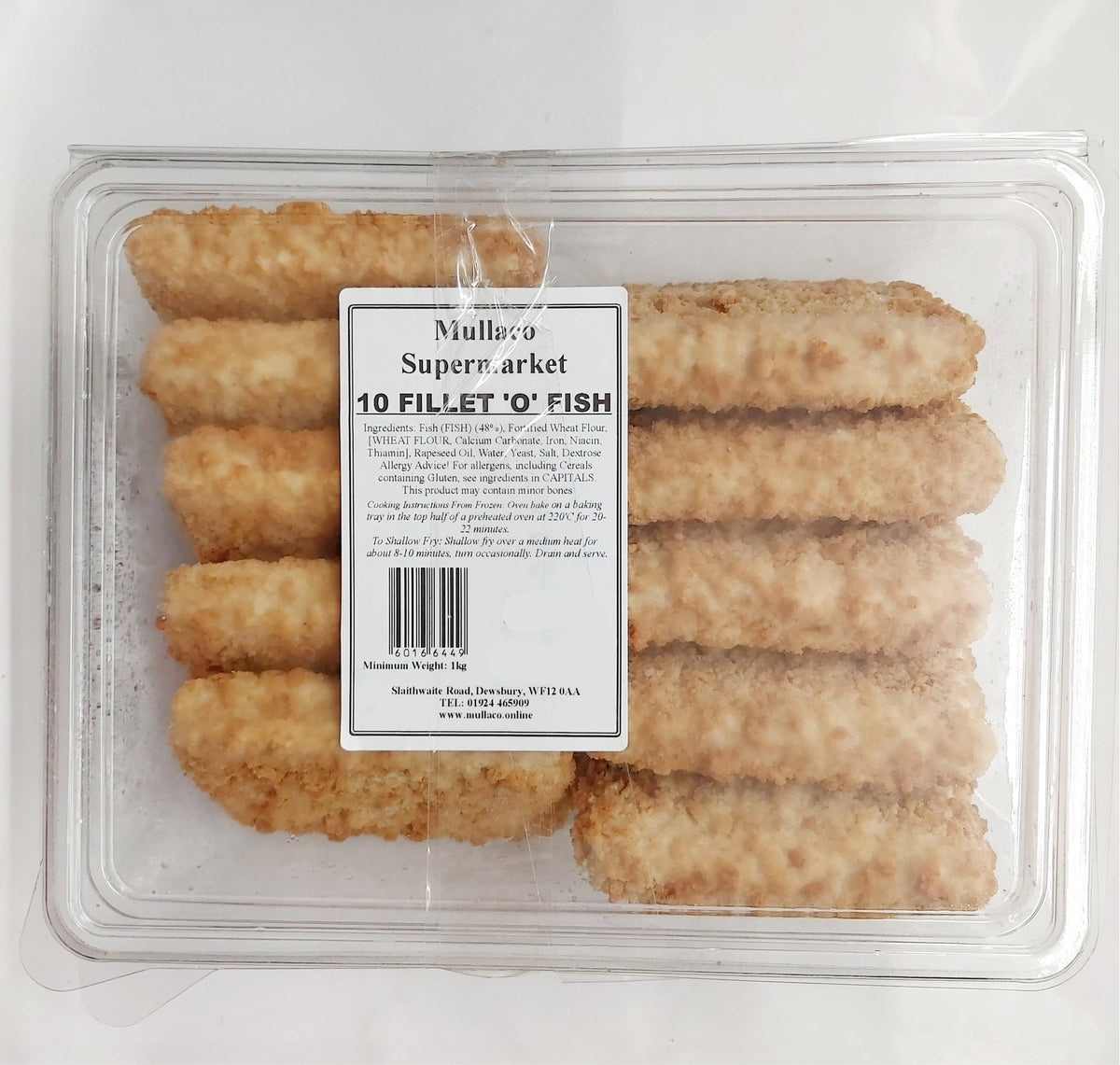 Mullaco Frozen Fillet 'O' Fish 10pk – Mullaco Online