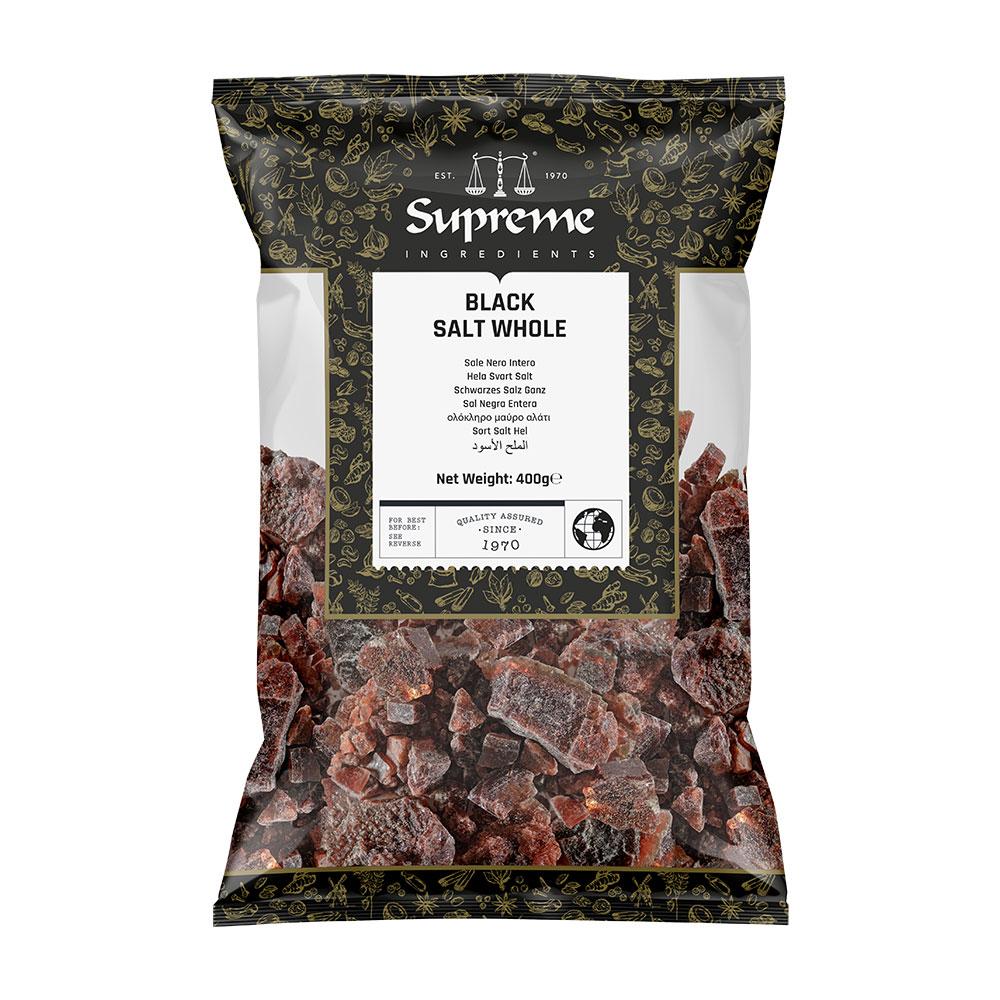 Supreme Black Salt Whole 100g or 400g, Mullaco Online