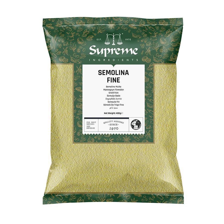 Supreme Semolina Fine 400g – Mullaco Online